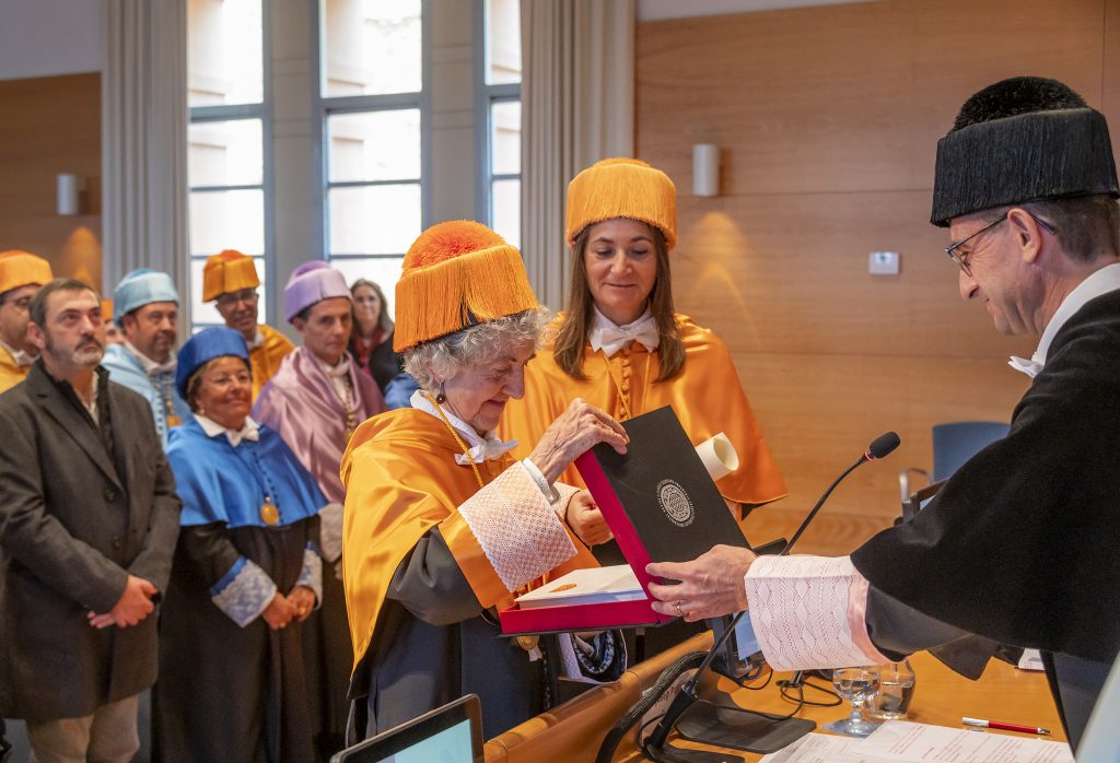 Lourdes Beneria, pionera de la economía feminista, es doctora honoris causa de la URV - URV Activ@