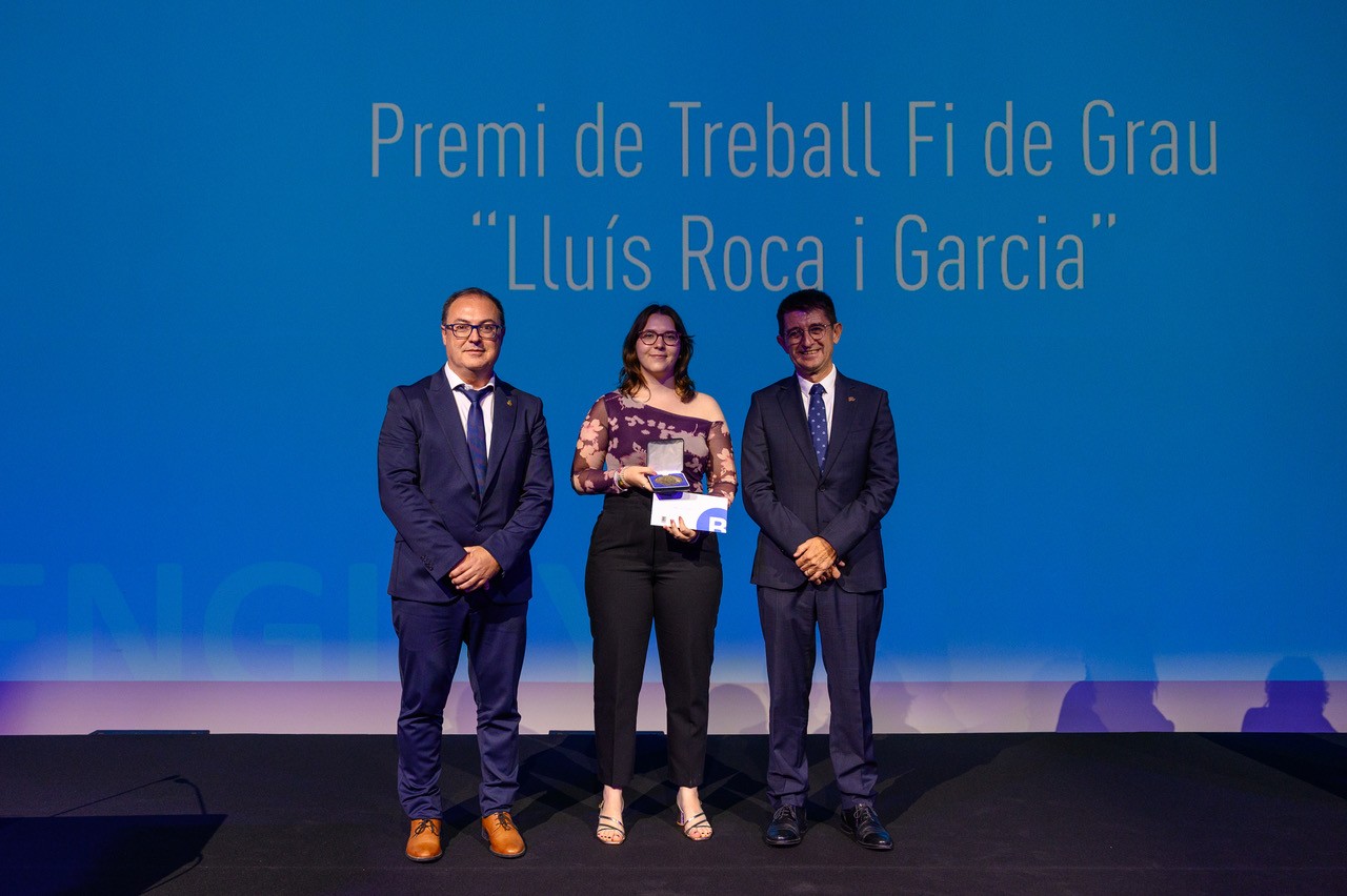 Anna Sas Capdevila rep el Premi Lluís Roca i García al millor treball de fi de grau - Diari ...